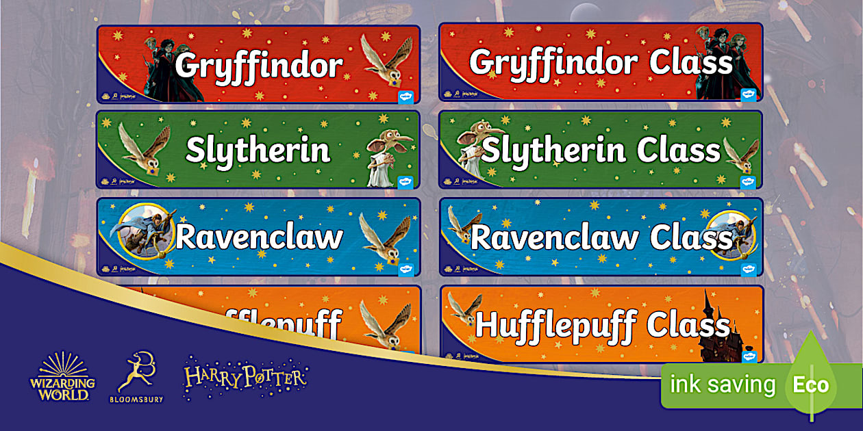 FREE! - The Magical World of Harry Potter Display Banners
