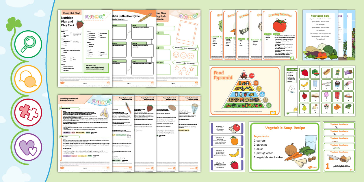 Nutrition Plan and Play Pack (teacher made) - Twinkl