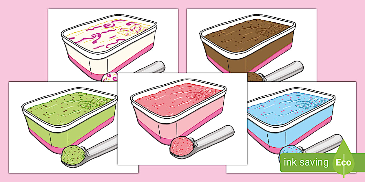 Ice Cream Display Posters (teacher made) - Twinkl