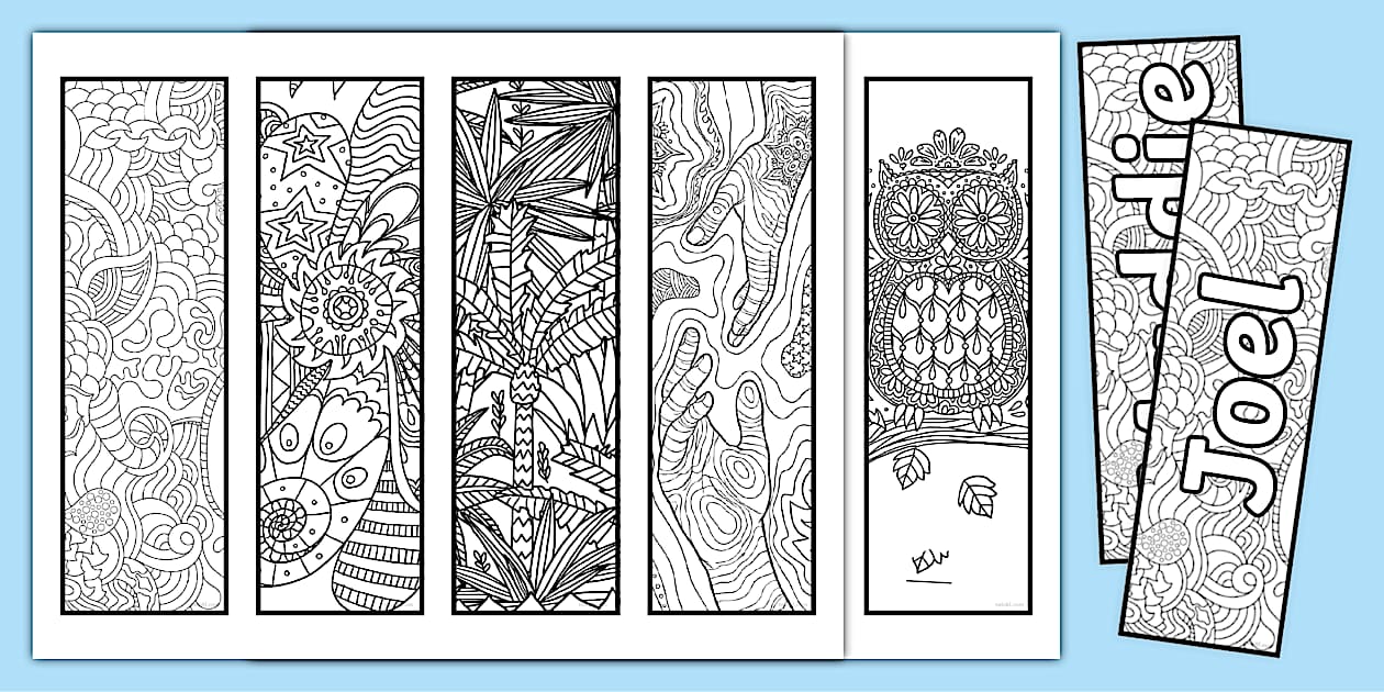 printable Name Bookmarks for Students | Twinkl USA - Twinkl