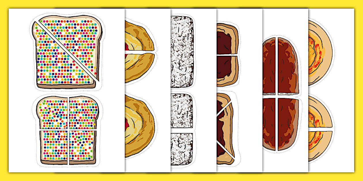 Australian Food Fractions Ι F-2 Fraction Resources - Twinkl