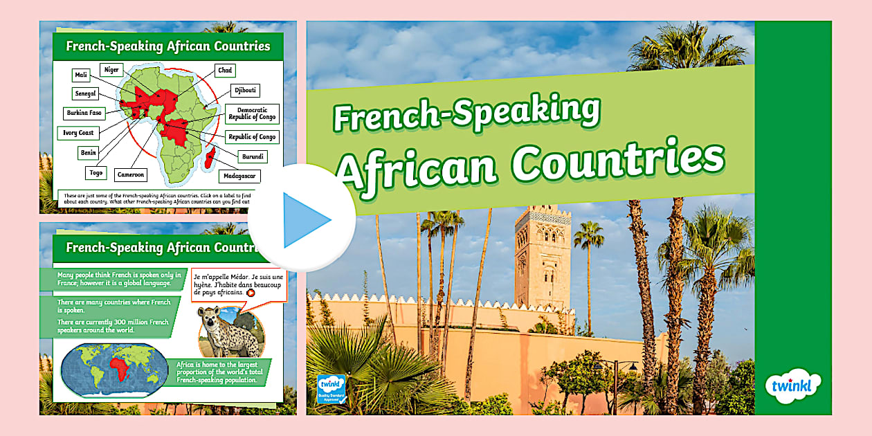 👉 French Speaking Countries ppt| French Speaking Countries