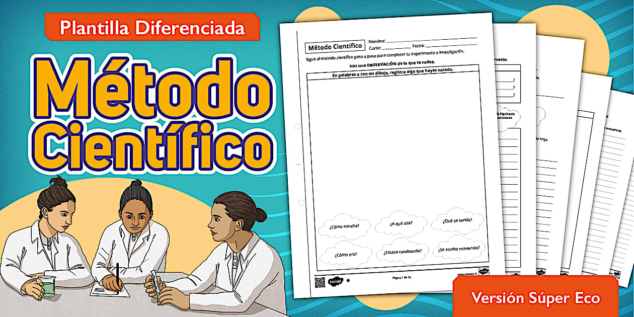 Plantilla | Diferenciada | Método científico