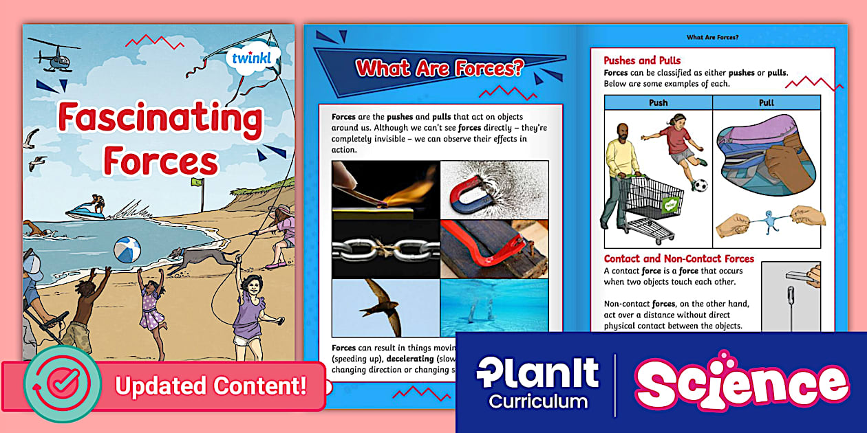 Science: Forces: Year 5 Fascinating Forces eBook - Twinkl