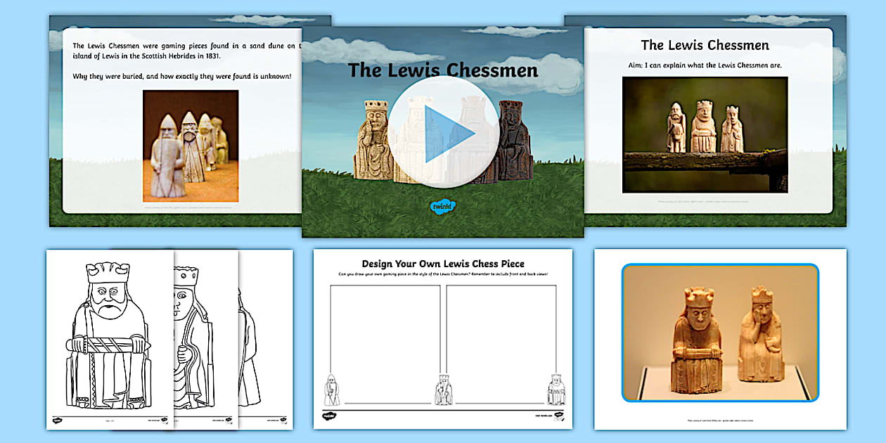 The Lewis Chessmen Activity Pack | Chess Resources - Twinkl