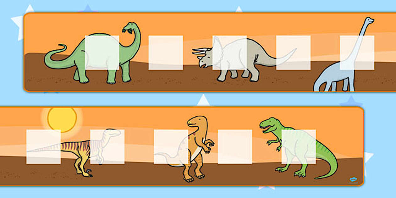 Large Dinosaur Theme Visual Timetable Display (teacher made)