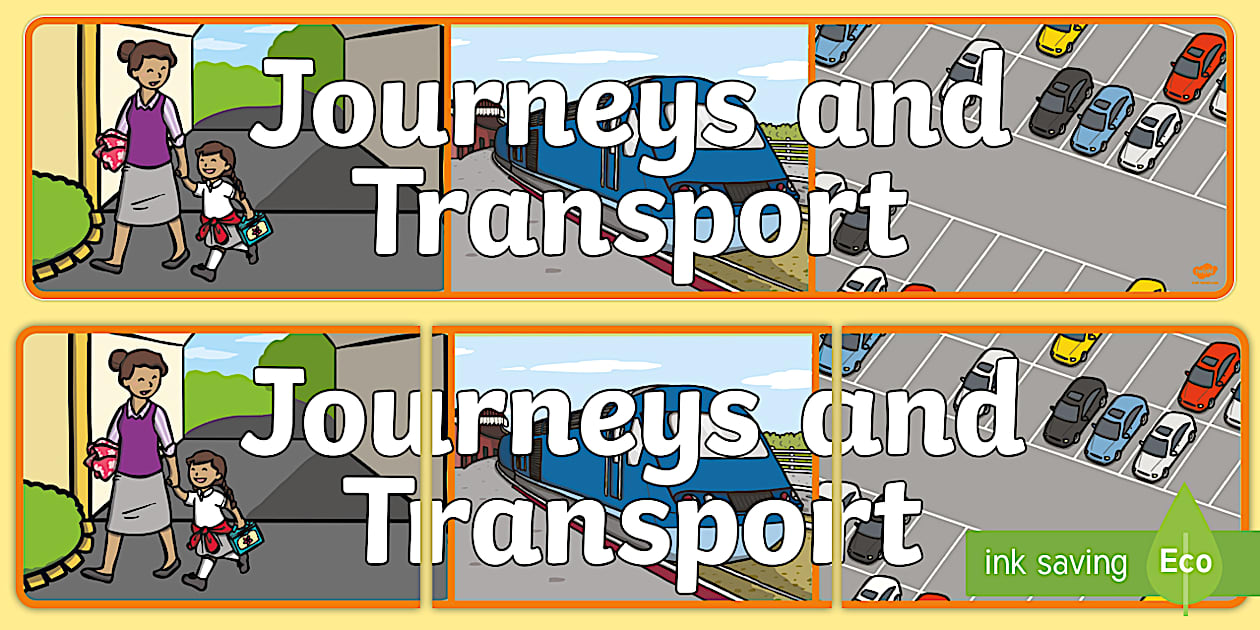 Journeys and Transport Display Banner - Transport Display Banner