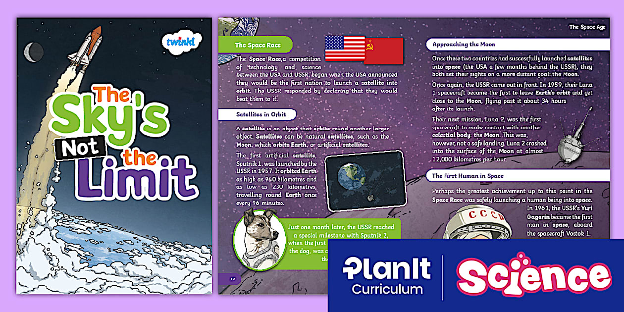 Y5 Earth and Space The Sky's Not the Limit eBook