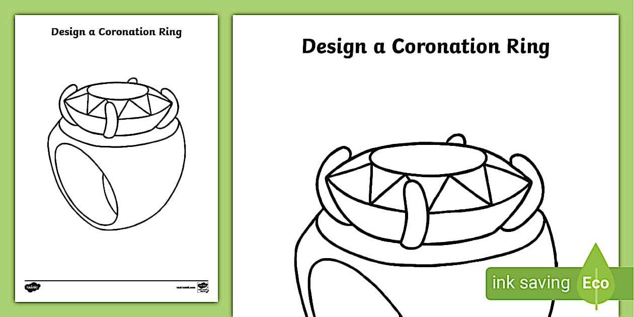 Design a Royal Ring Activity | Twinkl (teacher made)