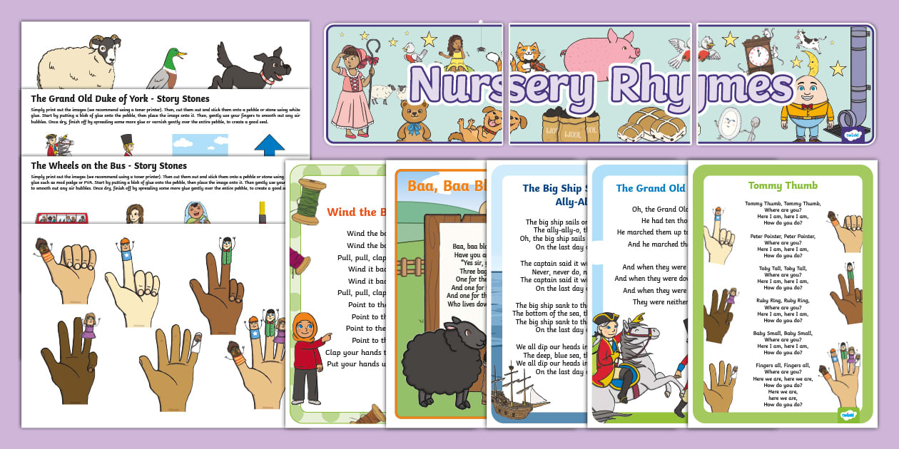 Nursery Rhyme Area Resource Pack | Twinkl - Twinkl