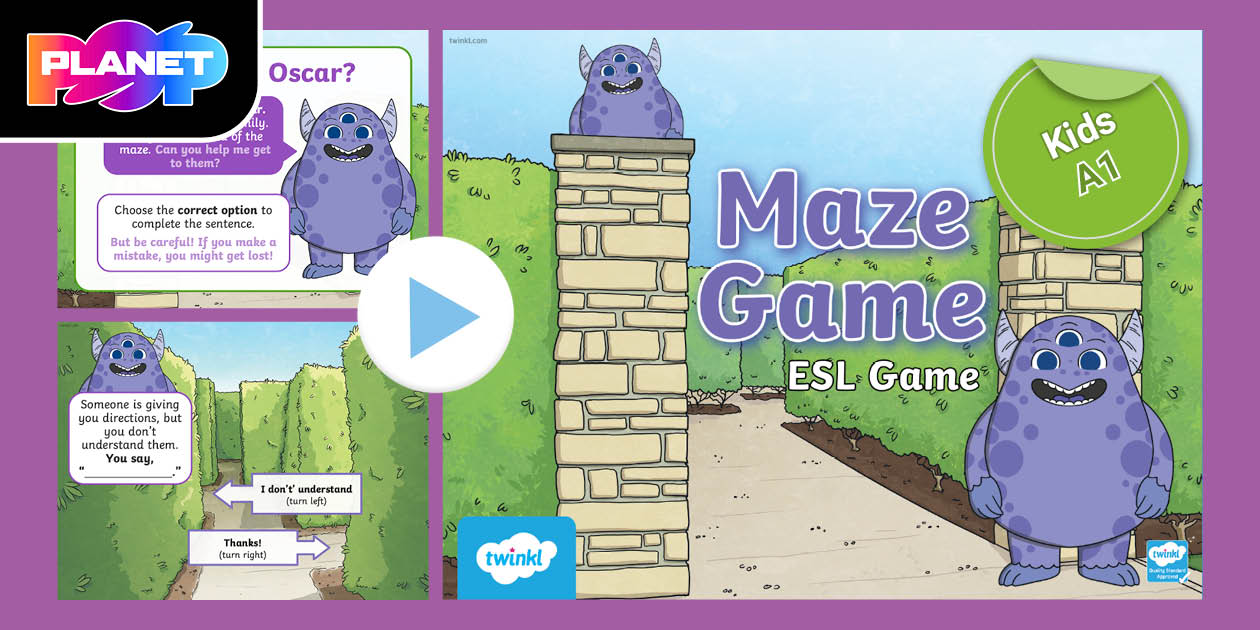 FREE! - Twinkl ESL x Planet Pop Games - Level 1 Lessons 7-12