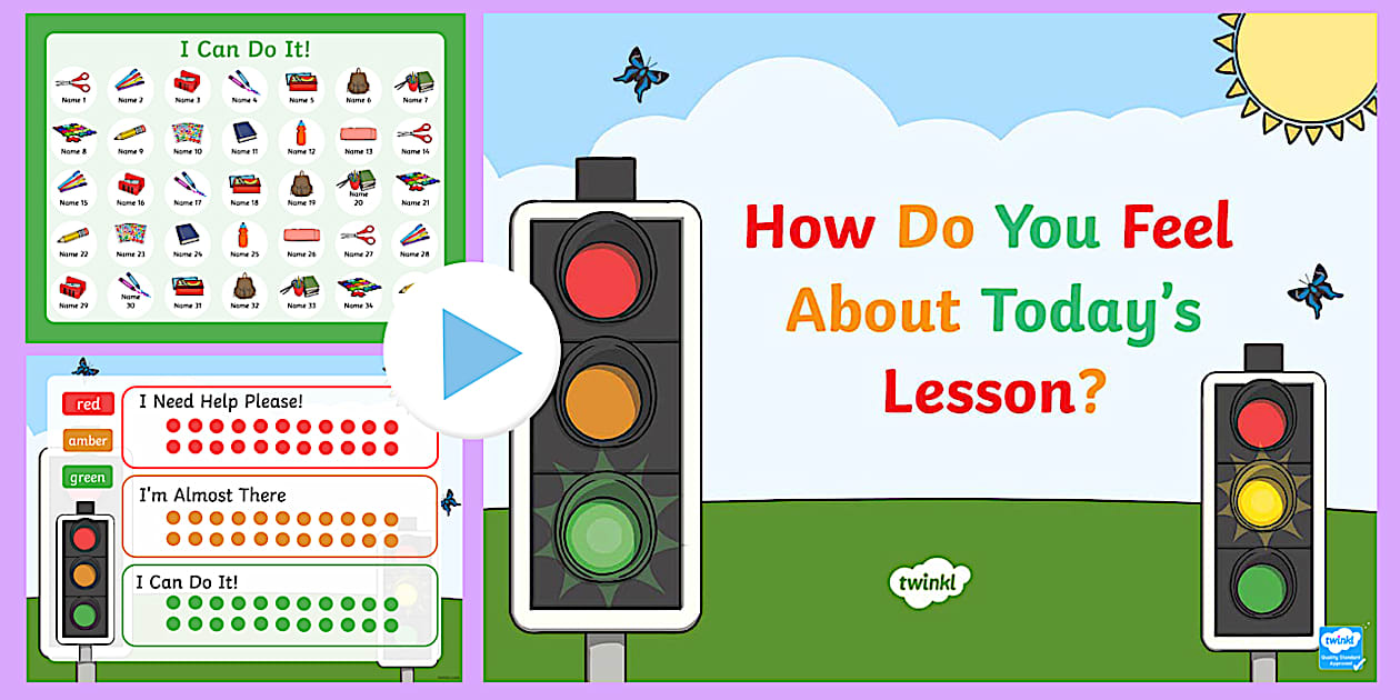 Classroom Traffic Light System PowerPoint | Twinkl Resources
