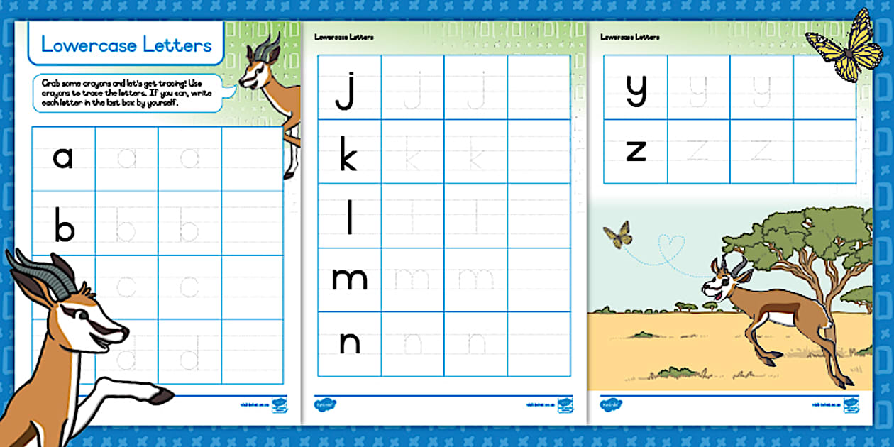 Grade R: Lowercase Letters (teacher made) - Twinkl