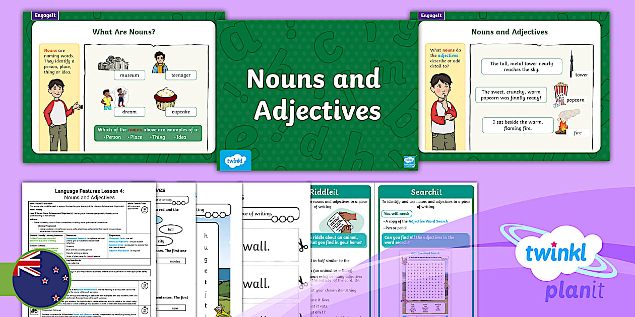 L2 Writing Language Features Lesson 4: Nouns and Adjectives