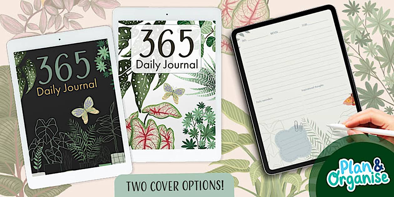 365 Daily Editable Journal | Twinkl Plan & Organise