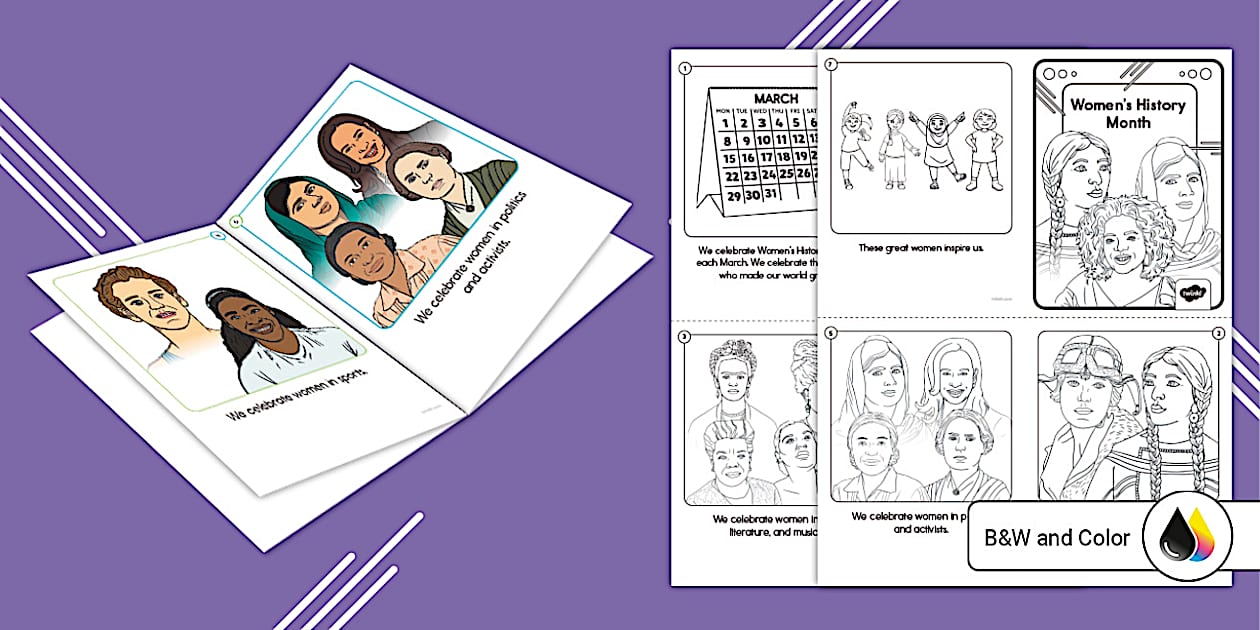 Women’s History Month Emergent Reader | ELA | Twinkl USA