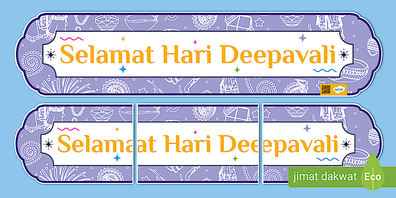 Banner Hari Deepavali 2023 (teacher made) - Twinkl