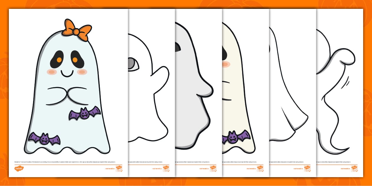 Ghost Display Cut-Outs (Hecho por educadores) - Twinkl