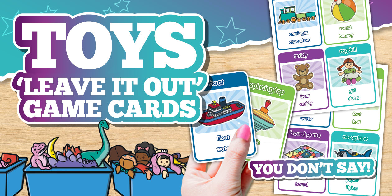 * NEW * Toys 'Leave It Out' Game Cards