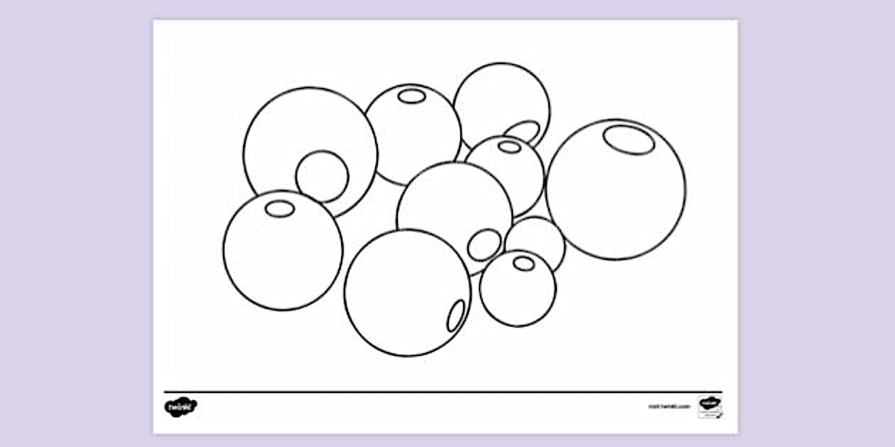Agate Beads Colouring Sheet | Twinkl Resources - Twinkl