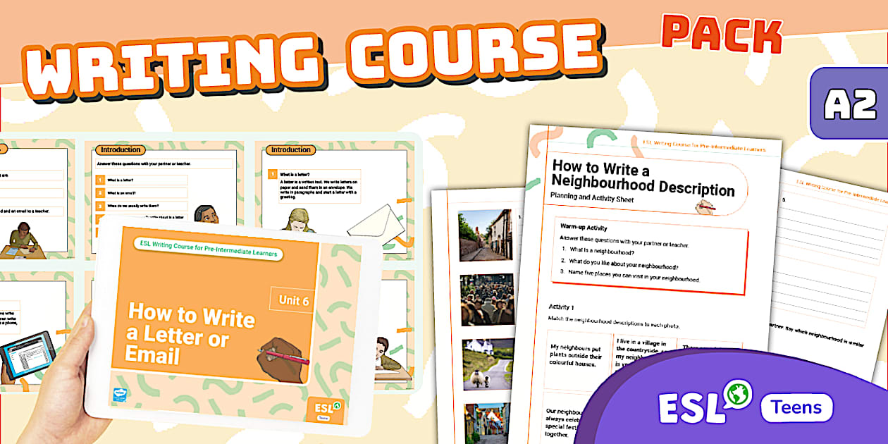 ESL Writing Course for Pre-Intermediate