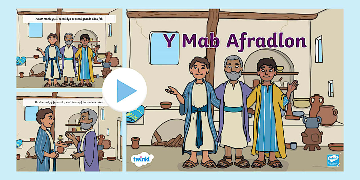 Y Mab Afradlon: Pŵerbwynt