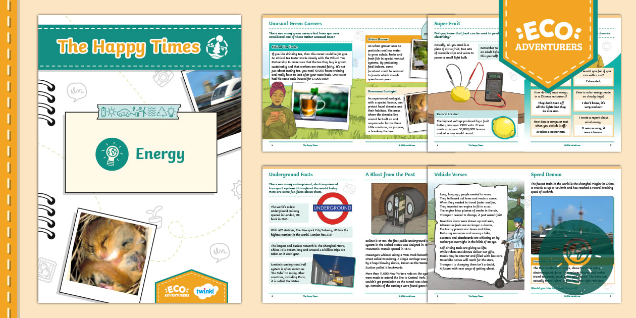 Year 6 Energy: The Happy Times