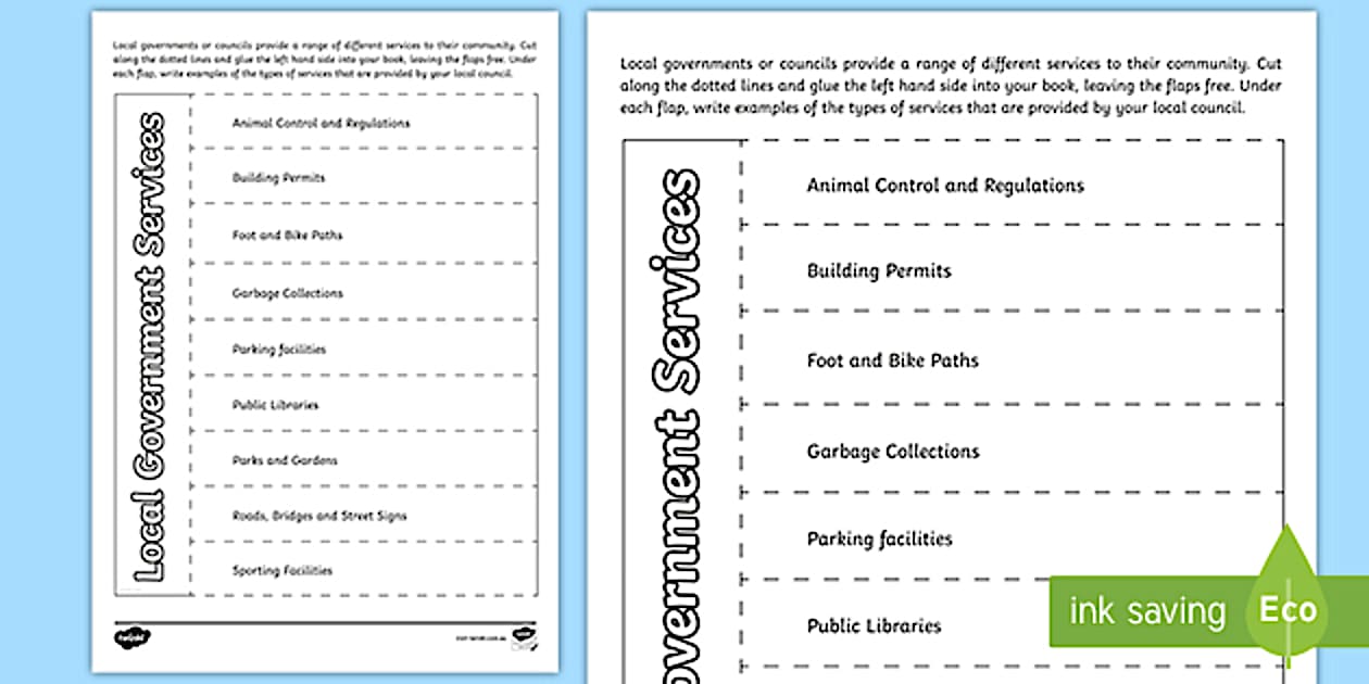 Local Government Services Interactive Book