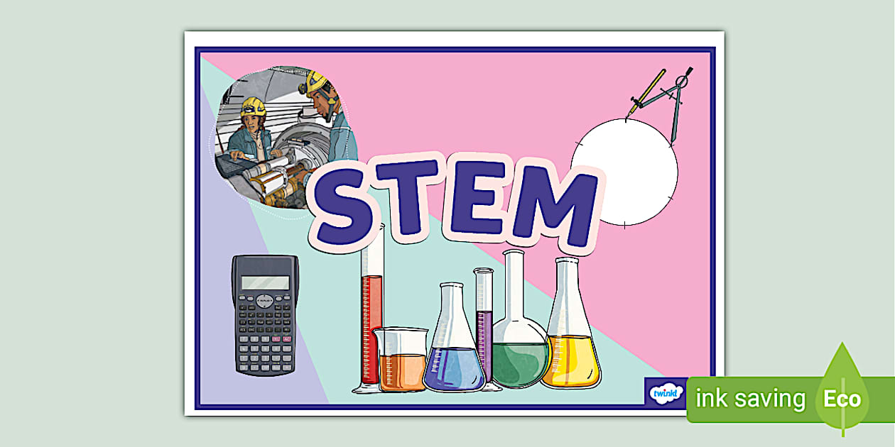 STEM Photo Display Poster (teacher made) - Twinkl