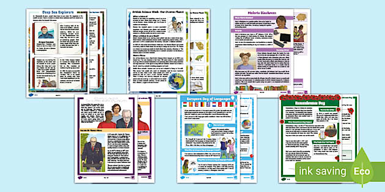 LKS2 Non-Chronological Reports Resource Examples Pack