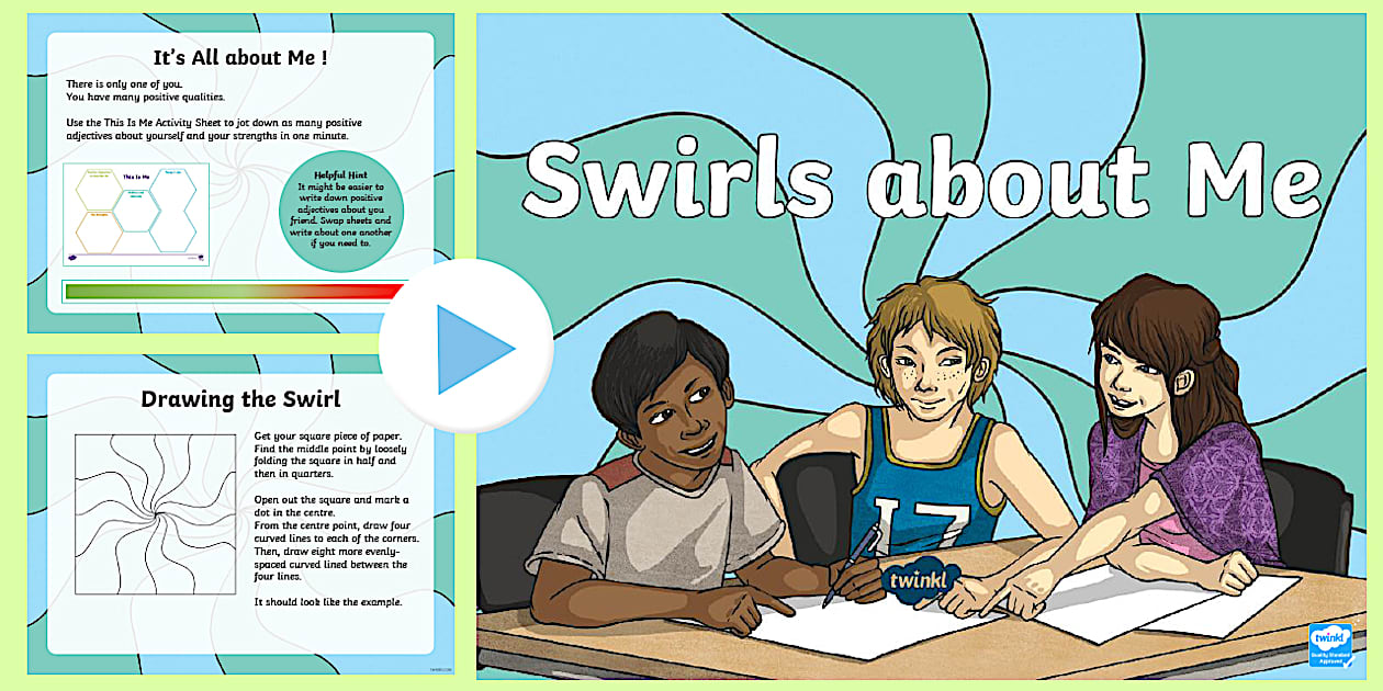 Personality swirls art lesson | PowerPoint | Twinkl - Twinkl