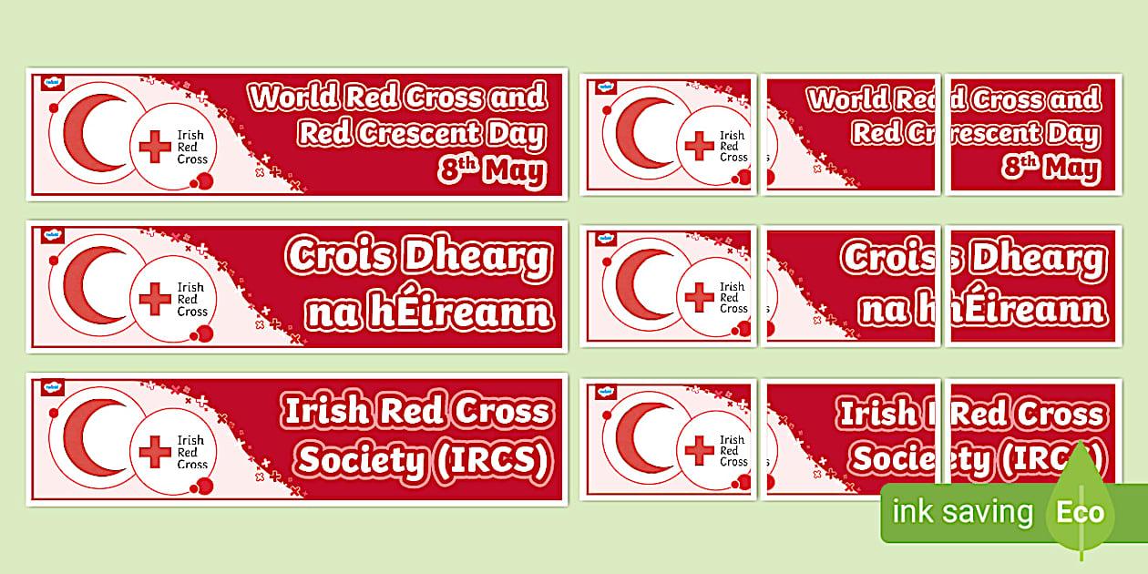 World Red Cross and Red Crescent Day (Display Banner)