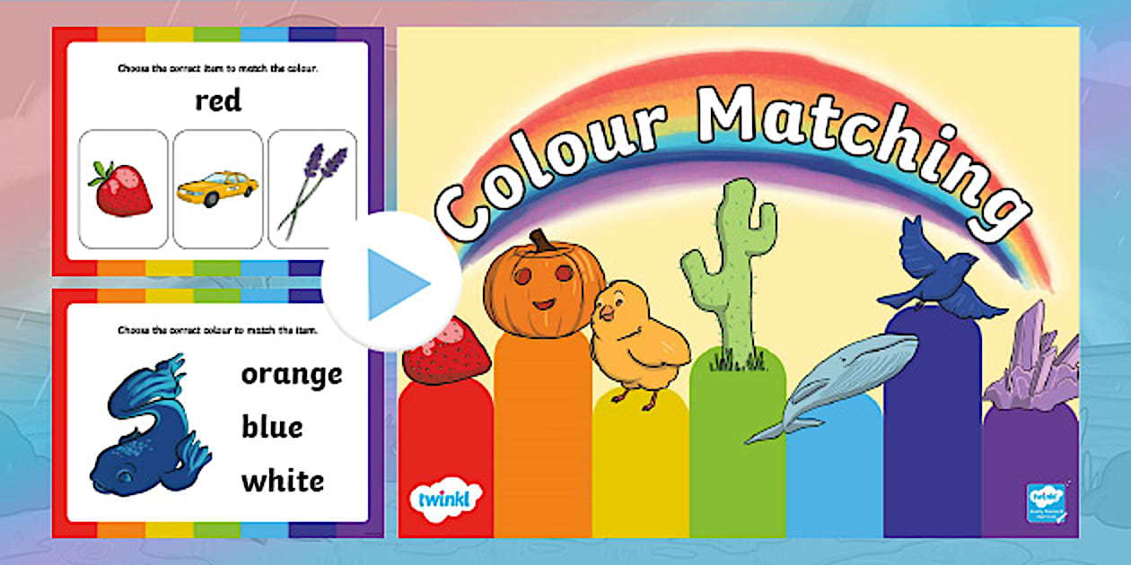 Colour Matching PowerPoint - Twinkl