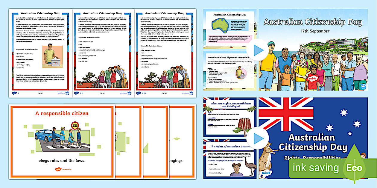 Years 3-6 Australian Citizenship Day Resource Pack