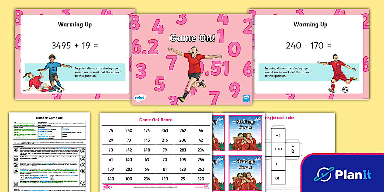 Yr 4 Number: Addition and Subtraction Mental Calculations L3