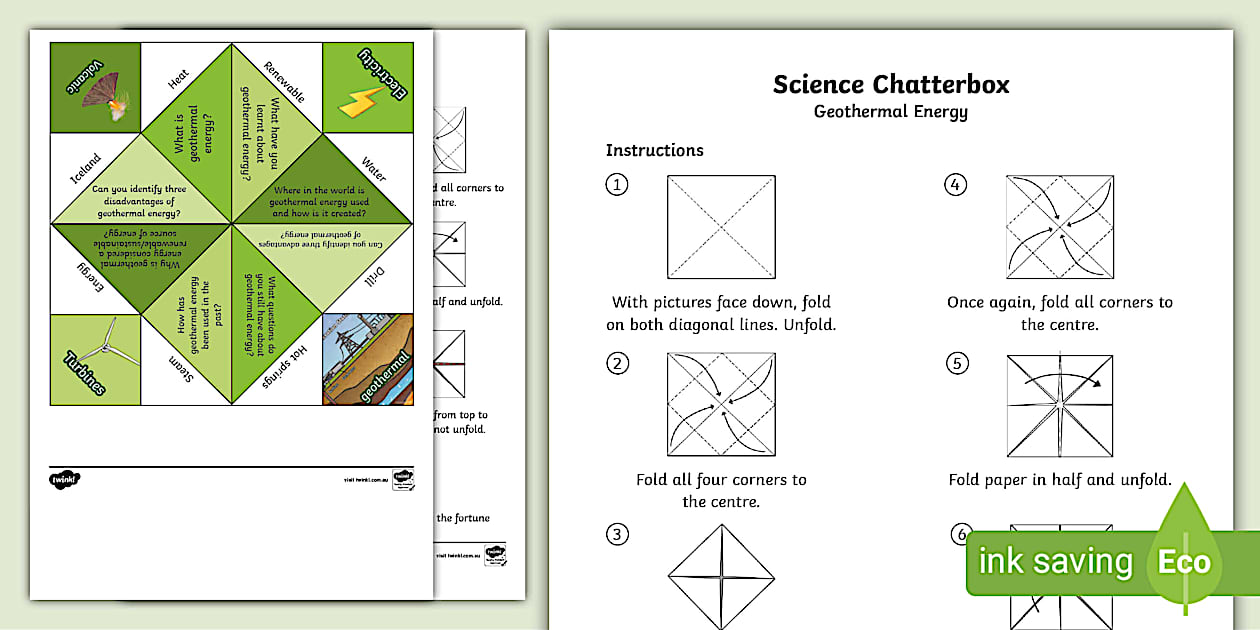 Geothermal Energy Chatterbox | Science Discussion | Twinkl