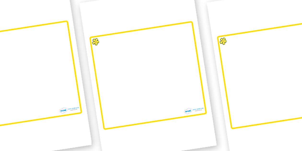 Buttercup Themed Editable Classroom Area Display Sign