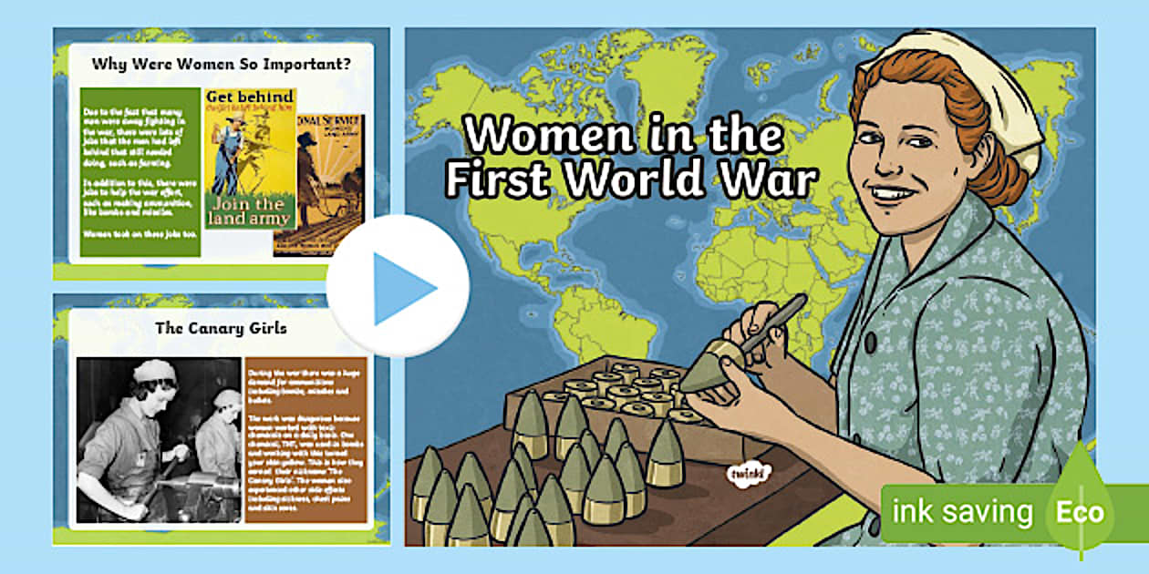 Women in the First World War KS2 PowerPoint