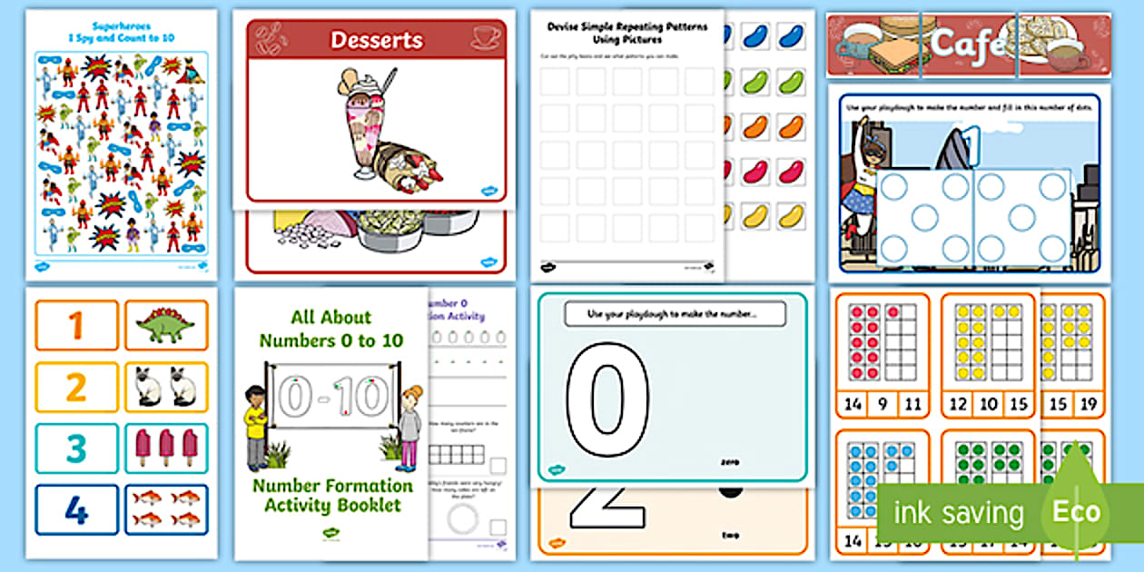 SEND Pre-Key Stage Standards Maths Home Learning Pack