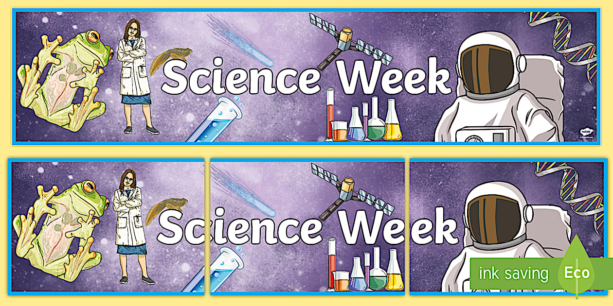 Science Week Banner | Twinkl Display Resources - Twinkl