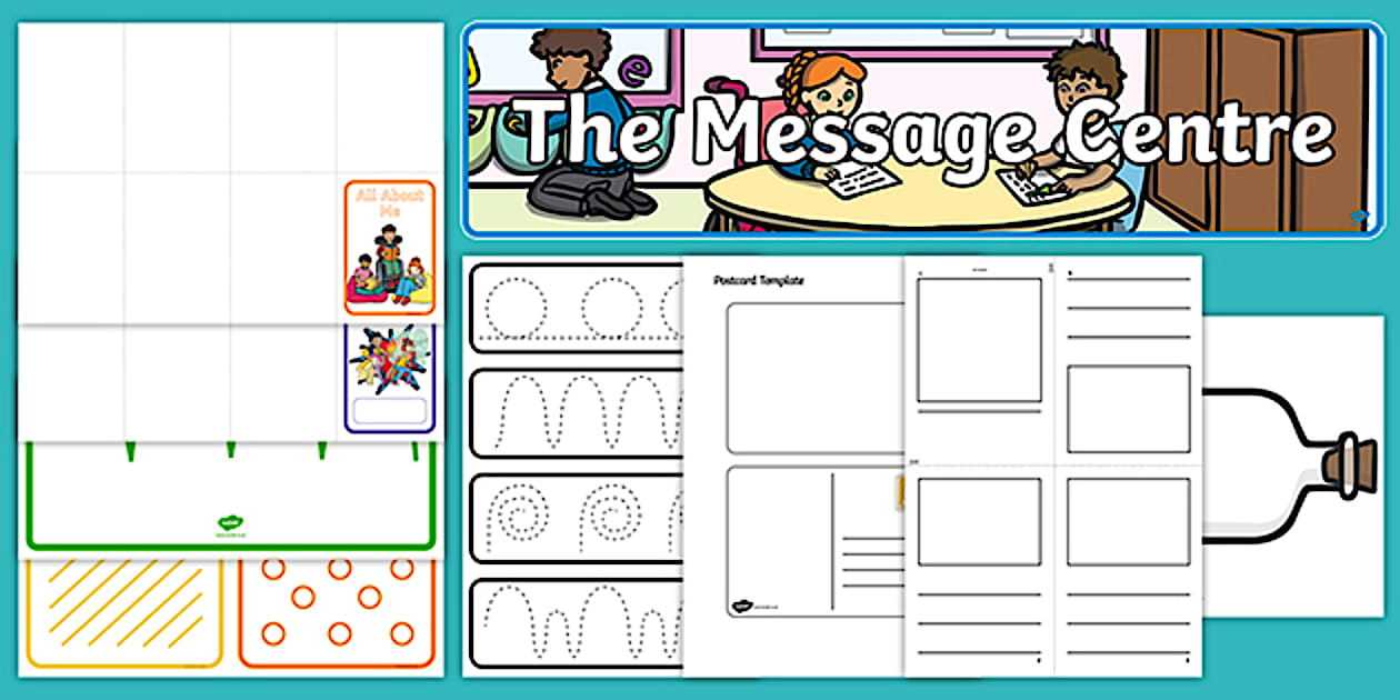 The Message Centre EYFS Resource Pack (teacher made)