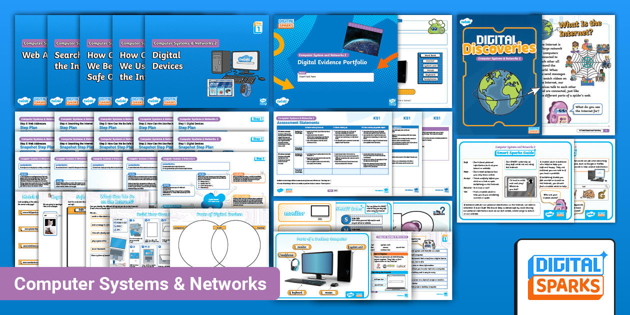 Digital Sparks: Computer Systems and Networks 2: Unit Pack