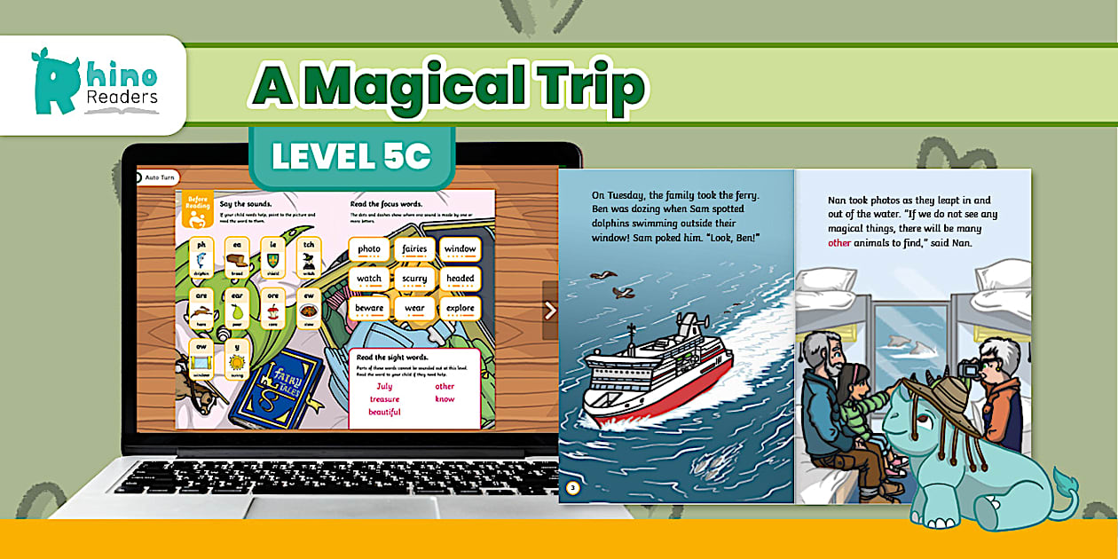 Level 5c Decodable Readers: A Magical Trip