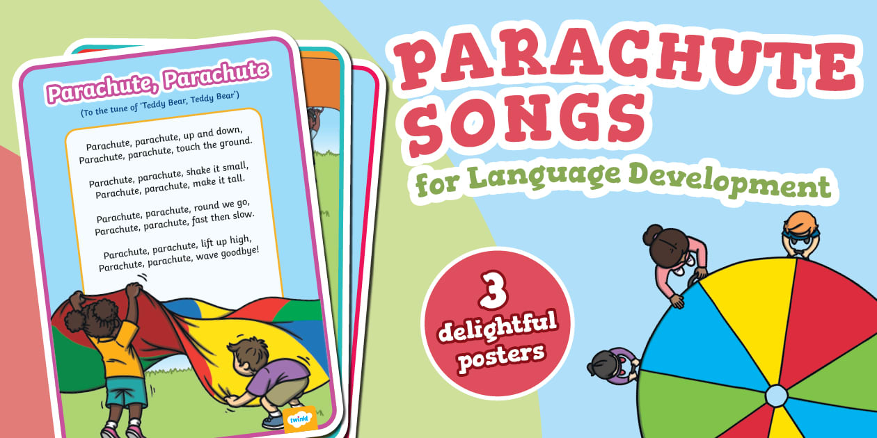 Parachute Songs for Language Development