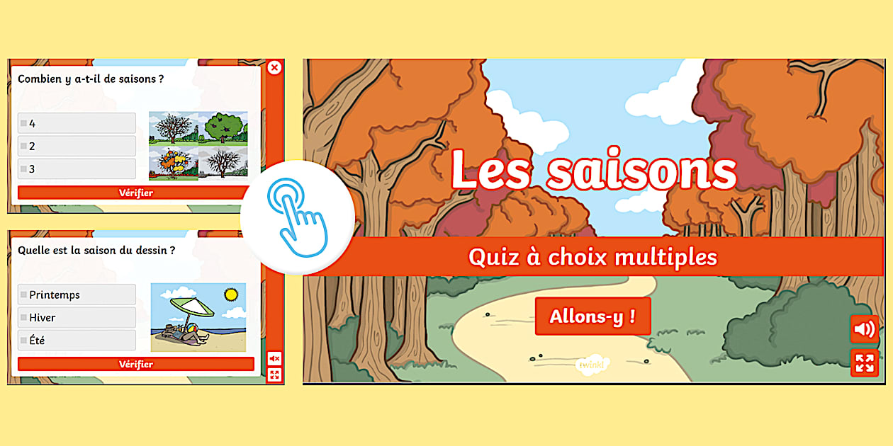 Quiz à choix multiples sur les saisons