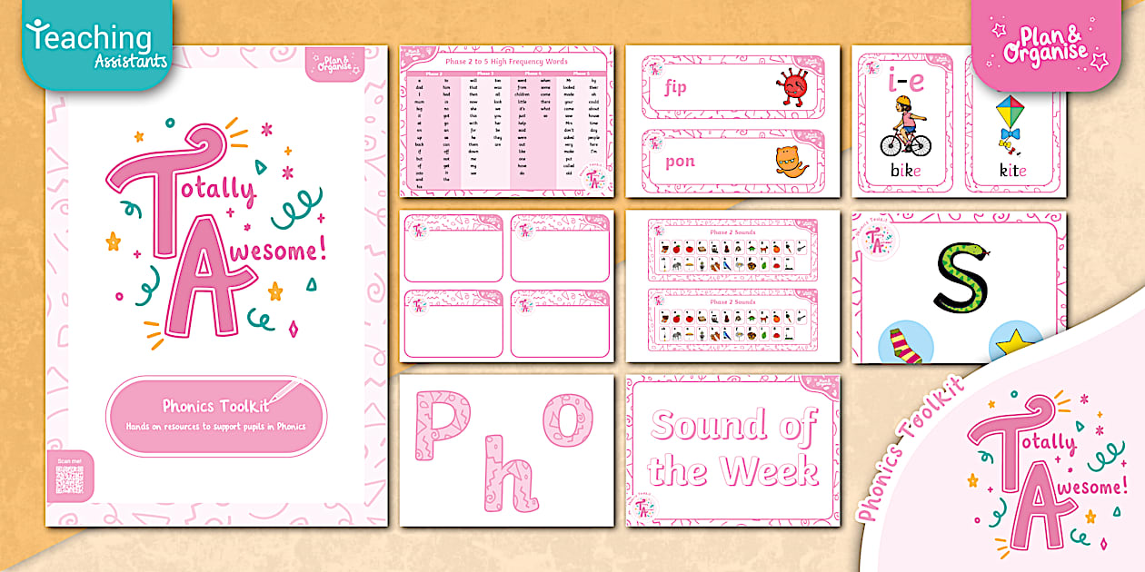Teaching Assistant Phonics Toolkit (teacher made) - Twinkl