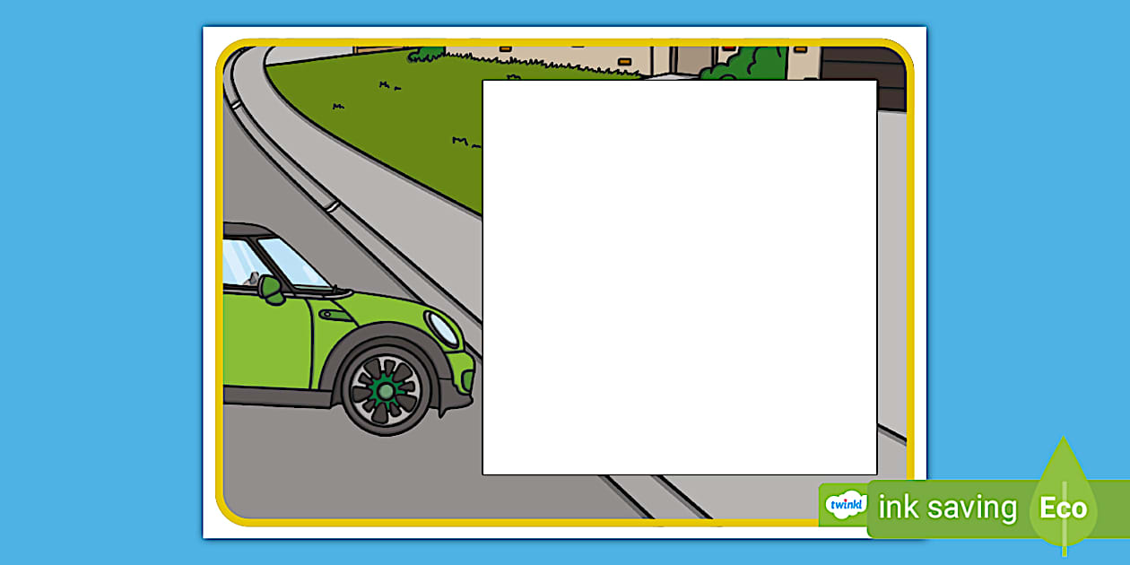 Car Photo Frame (teacher made) - Twinkl