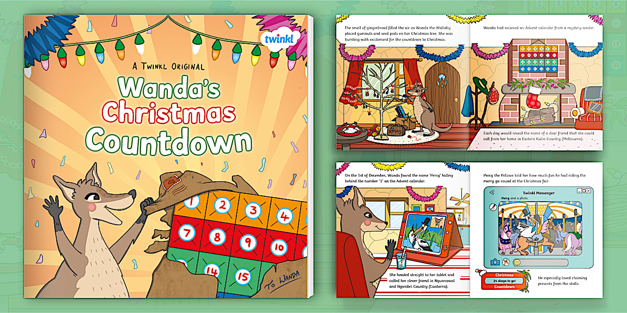 Wanda's Christmas Countdown eBook (Teacher-Made) - Twinkl