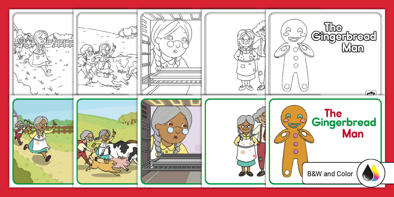 The Gingerbread Man Story Sequencing Cards | Twinkl USA