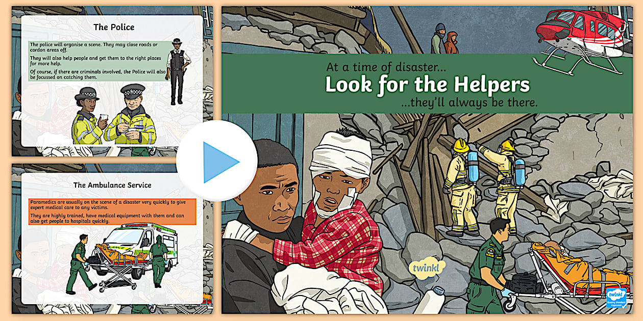 Look for the Helpers PowerPoint (teacher made) - Twinkl